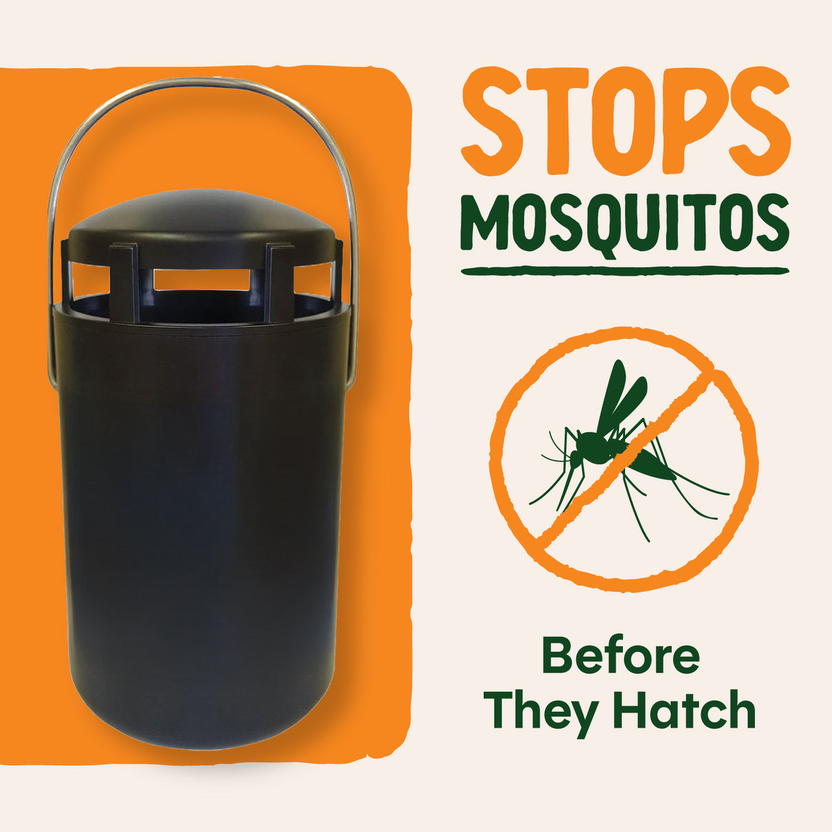 Dalen Skeet-O-Trap Chemical-Free Mosquito Ovitrap WHO-Endorsed Yard Trap