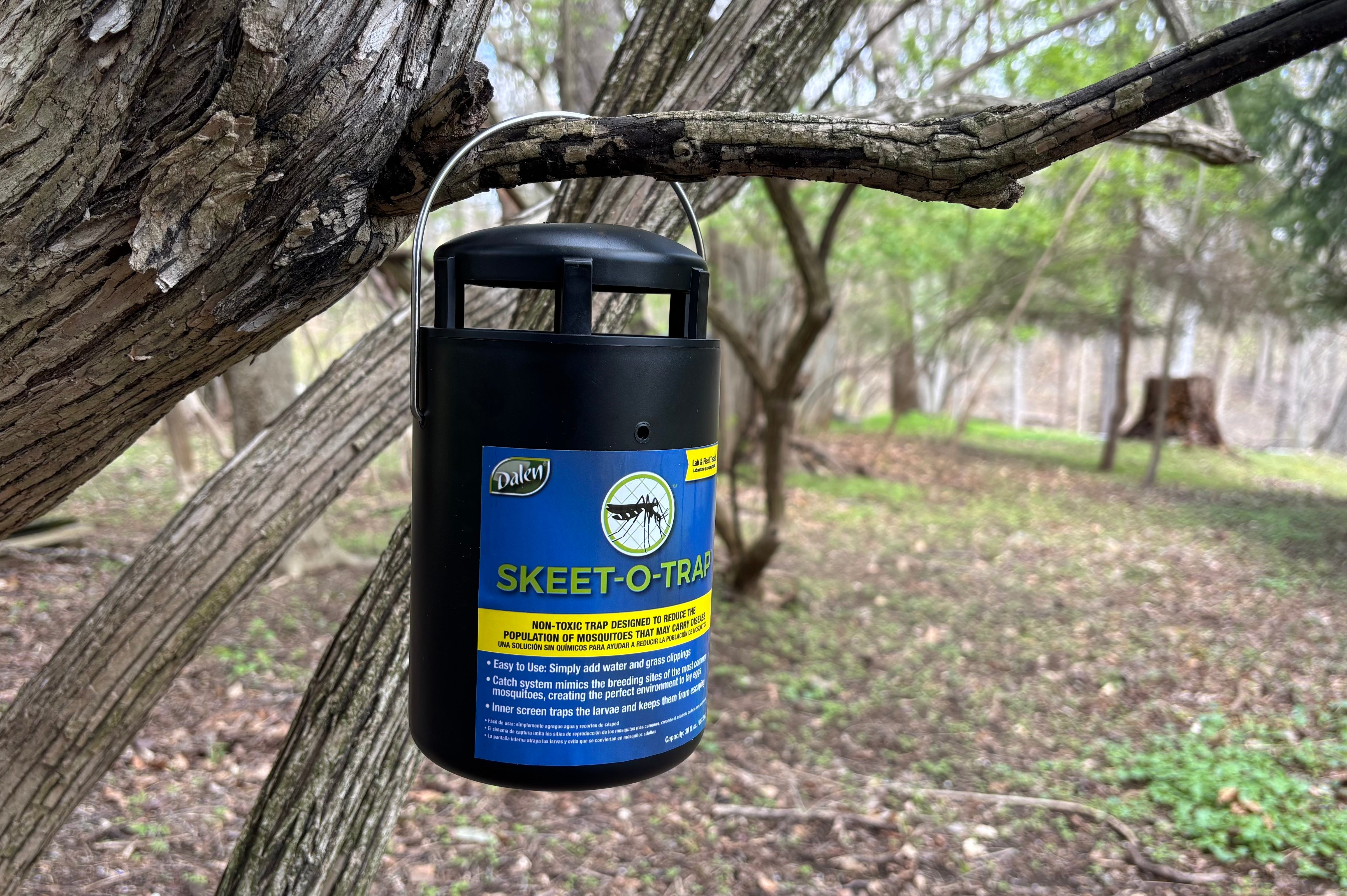 SKEET-O-TRAP Unique Mosquito Repellent Ovitrap for Yard or Garden ...