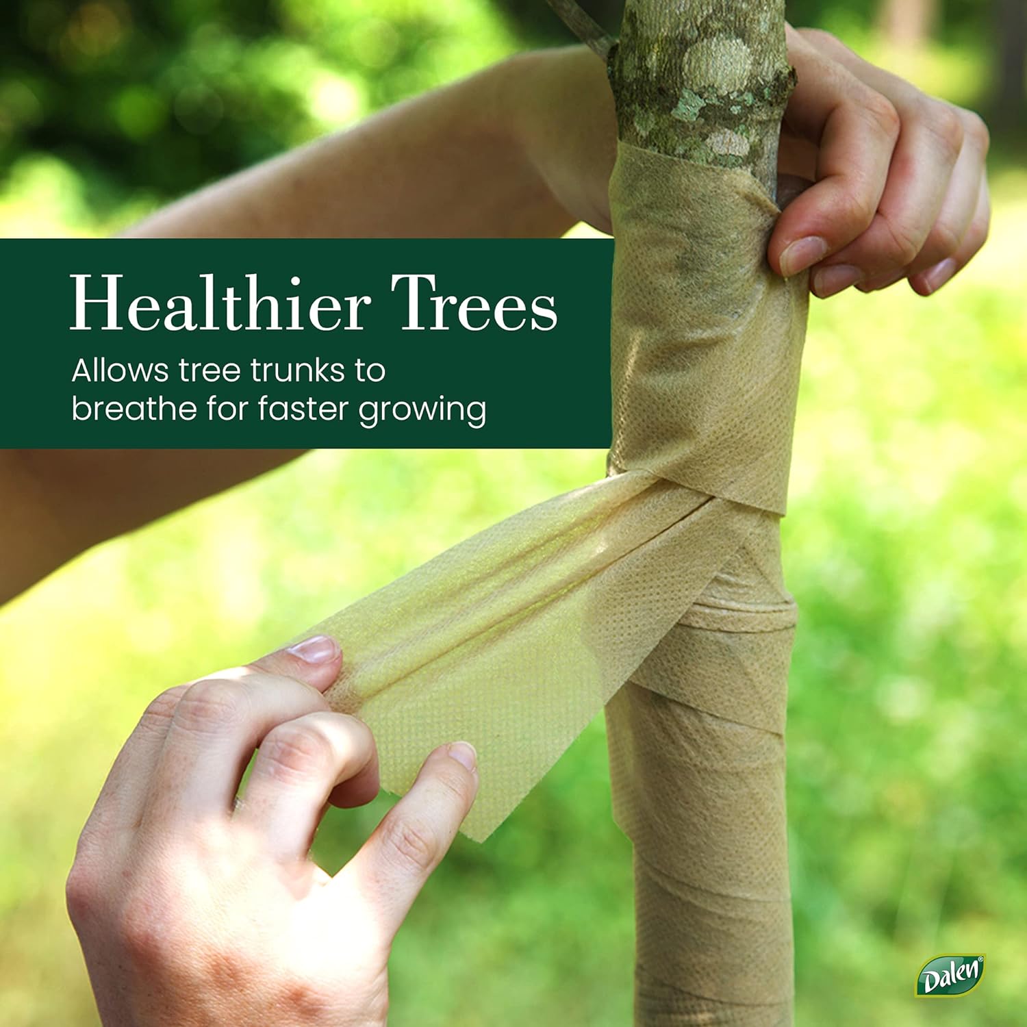 Tree Wrap Protective Gauze - 50 ft - Promotes Tree Growth from Insects ...