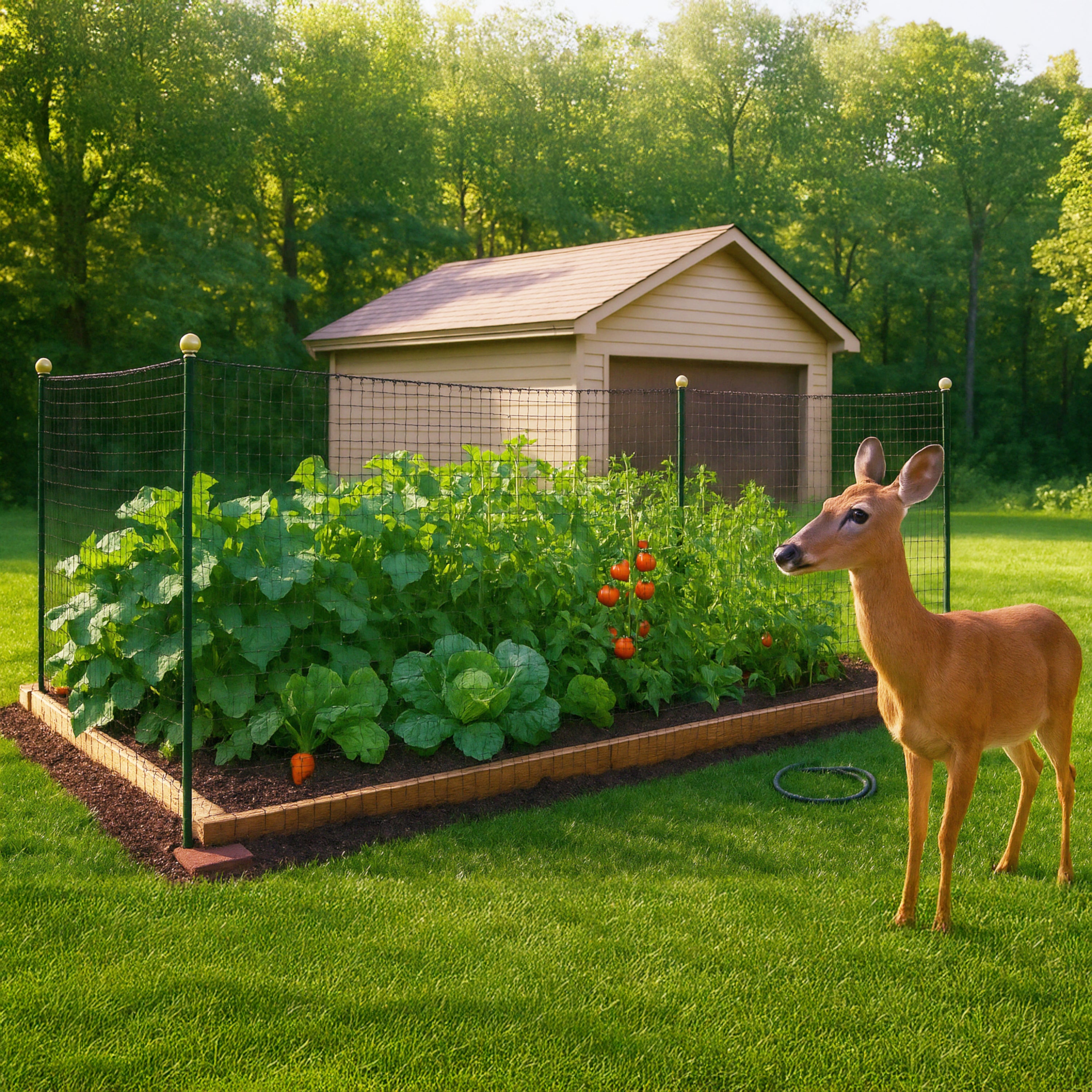 Deer-X Protective Netting & Fencing - Safe Solution to Protect Plants ...
