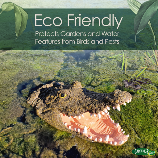Natural Enemy Scarecrow® Floating Alligator Head - Dalen Products